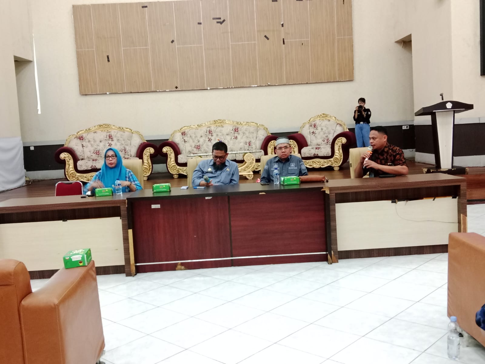 Gelar Rapat Internal, Kadis Pendidikan Prov.Sulsel, H. Andi Iqbal ...